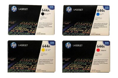 4 x Original HP Color Laserjet 4730 4730XS CM4730 / Q6460A Q6461A ...