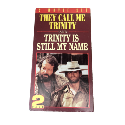 They Call Me Trinity & Trinity Is Still My Name VHS 2 Pack Movie Set ...