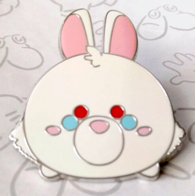 White Rabbit Alice in Wonderland Tsum Tsum DLP DLRP Disney Pin 124408 ...