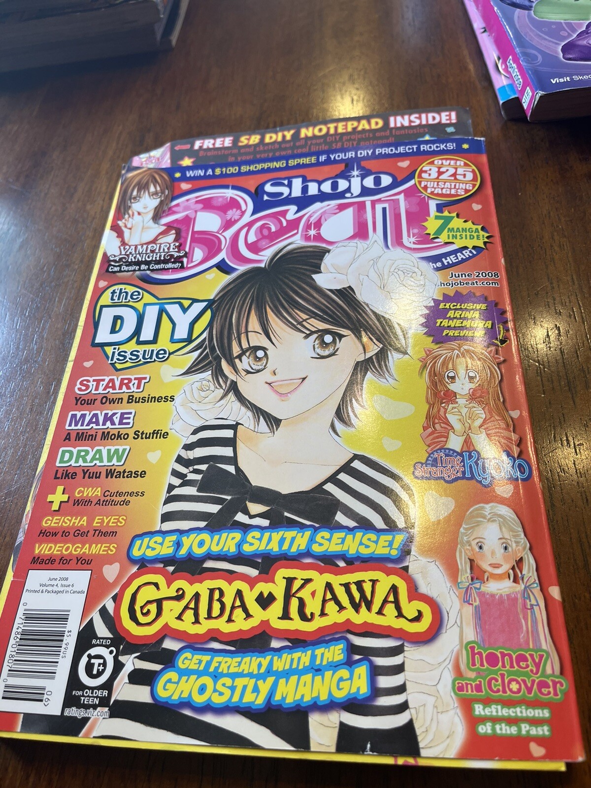 Shojo Beat Manga June 2008 Vol. 4 Anime Magazine Issue 6 | eBay