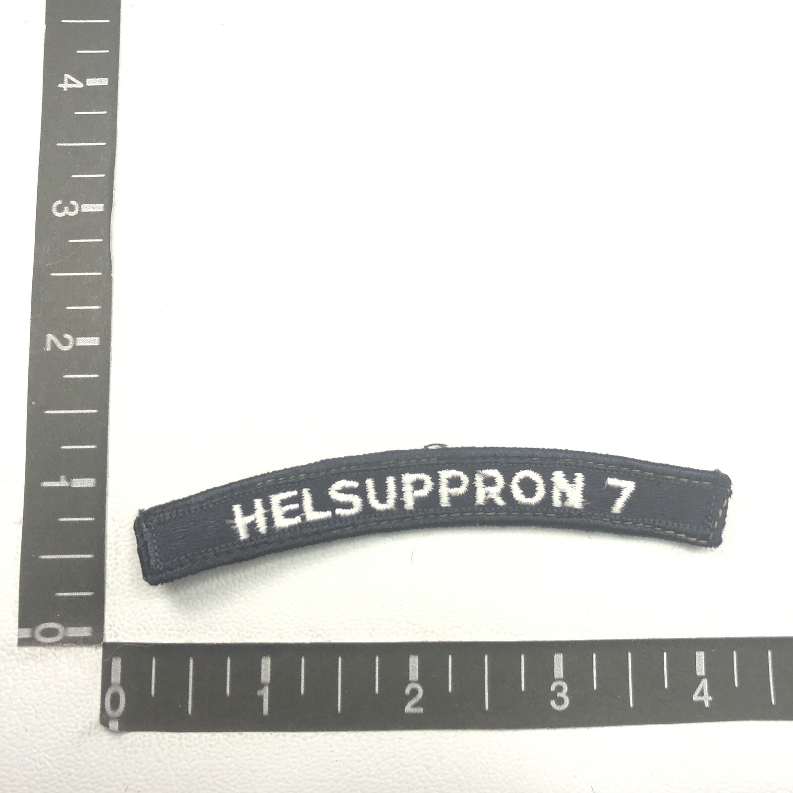 Vtg United States Navy Helicopter Support HELSUPPRON 7 Blue Tab Patch ...