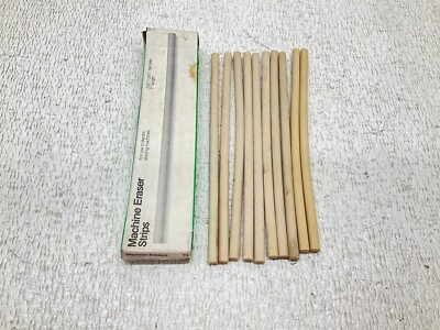 Faber-Castell Machine Eraser Strips .255"/265" DIA 7" Length Lot of 10 ...