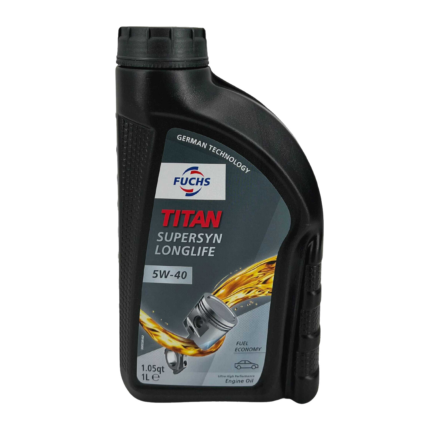 FUCHS Titan Supersyn Longlife SAE 5W-40 Motorenöl RN0700, RN0710, 5x1 ...