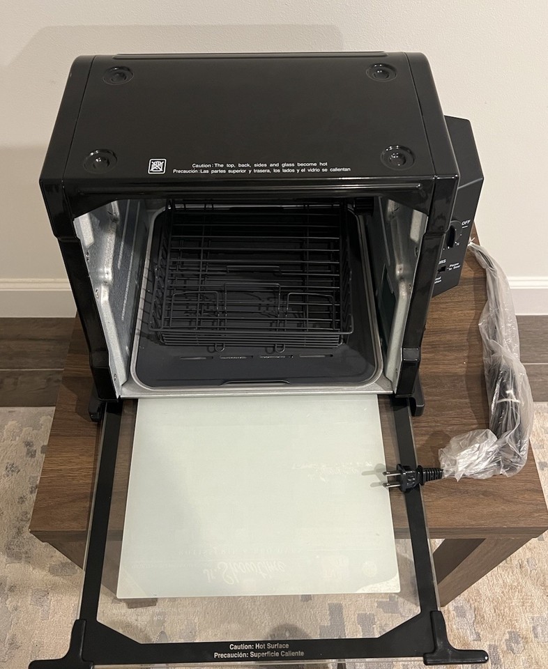 Ronco Showtime Rotisserie BBQ Oven Black Model 2500 | eBay