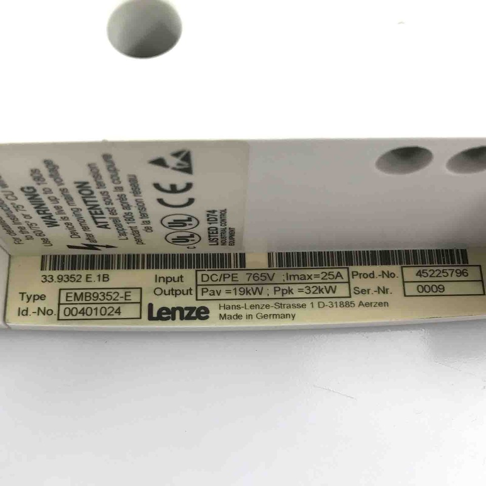 Lenze Bremsmodul 00401024 EMB9352-E GEB | eBay.de