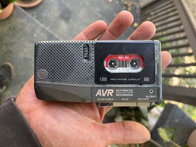 Vintage GE AVR Voice-Activated Microcassette Tape Recorder | eBay