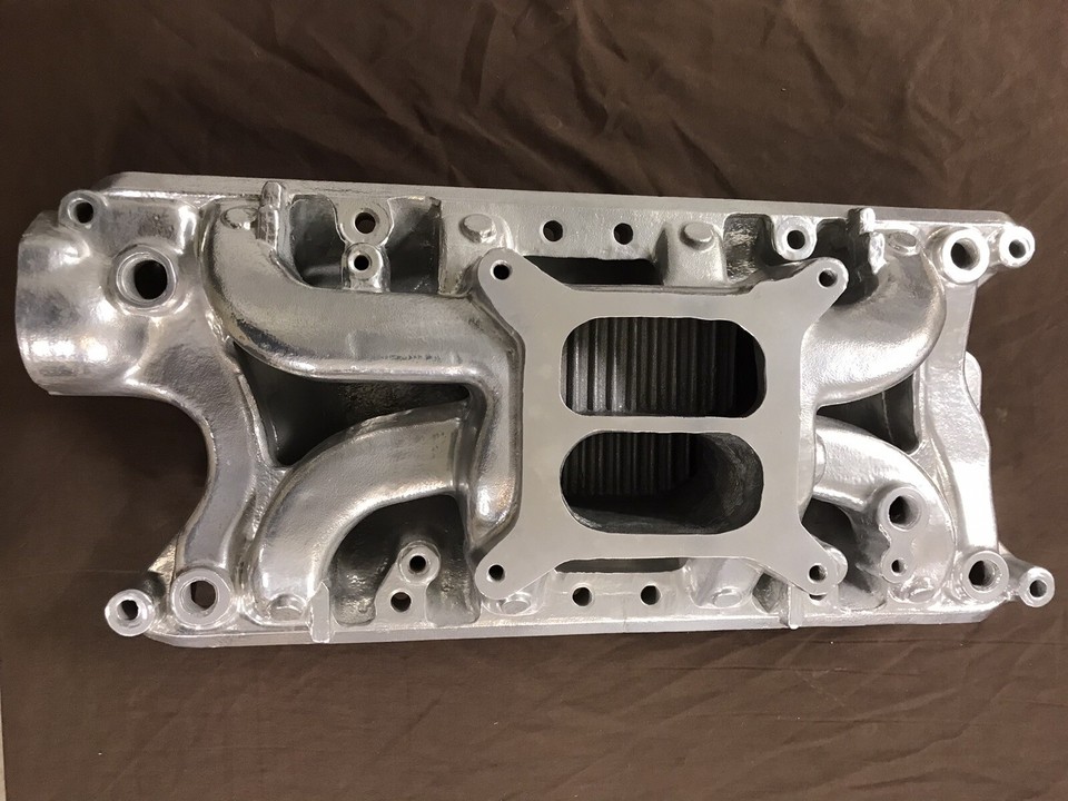 JET HOT ProComp 24026 SB Ford 289-302 Crosswind Intake Dual Plane ...