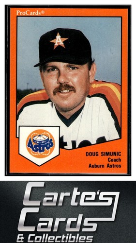 Doug Simunic 1989 ProCards Auburn Astros #2184 Houston CO | eBay