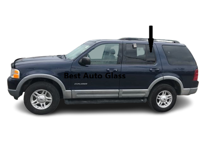 Fit 02-06 Ford Explorer, Mercury Mountaineer 4D Rear Left Vent Window ...