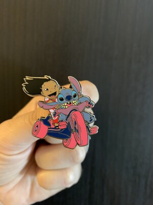 Disney LILO & STITCH Bike Tricycle Big Wheel Wheeler Pin | eBay