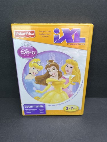 Fisher Price iXL Learning System Disney Princess Video Game CD-ROM | eBay