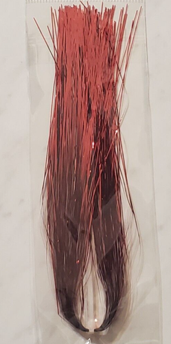 Flashabou .37mm, 11-1/2" long, RED, Fly Tying, Lures, Jigs, Flash ...