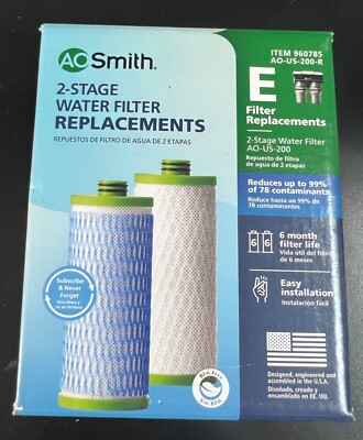 AO SMITH CLARYUM FILTER REPLACEMENT AO-US-200 WATER FILTER New 0216 ...