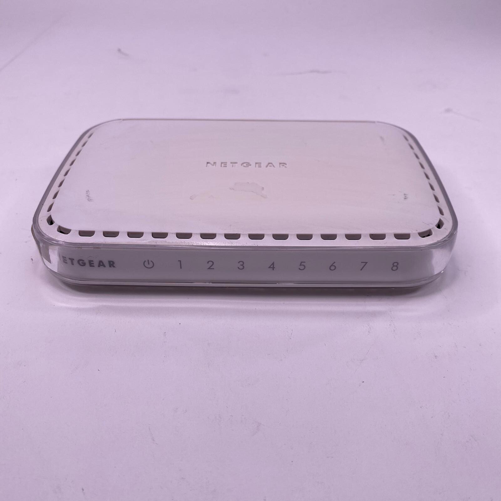 Netgear FS608 v3 8-Port Home 10/100Mbps Fast Ethernet Switch No Power ...