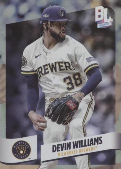 2024 Topps Big League - Uncommon Rainbow Foil Devin Williams #249 for ...