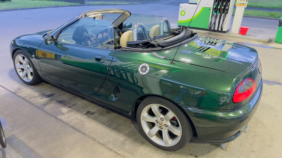 MG MGF 1.8L VVC British Racing Green, Cream Leather Interior | eBay