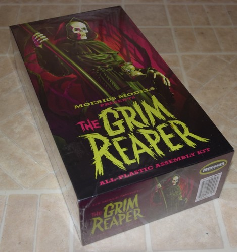 MOEBIUS MODELS THE GRIM REAPER PLASTIC MODEL KIT 1:8 SCALE skill 3 ...
