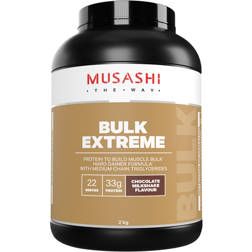 New MUSASHI Bulk Extreme Protein Powder 2KG Chocolate Milkshake | eBay ...
