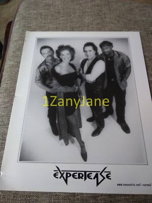 P993 Band 8x10 Press Photo PROMO MEDIA EXPERTEASE B & W 4 PERSON GROUP | eBay