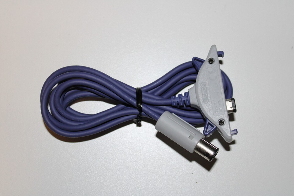 Official Nintendo GBA Link Cable Gameboy Advance to GameCube Cord OEM ...