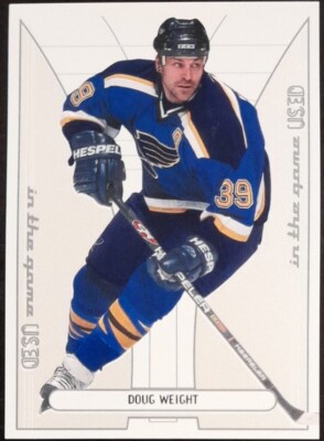 2002 - 2003 ITG Used Doug Weight Shimmer Veteran #168 Hockey Card | eBay