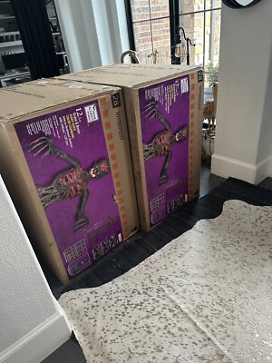 12.5 Ft Giant Deadwood Inferno Skeleton Halloween Home Depot NEW SAME ...