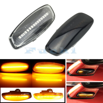 LED Dynamic Indicator Side Marker Light For Citroen DS4 DS3 Peugeot ...