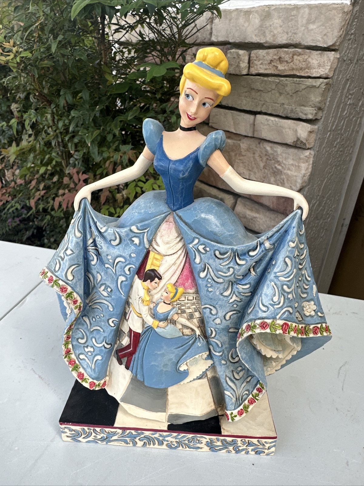 Jim Shore Enesco Disney Traditions Cinderella Romantic Waltz Figure 9 3 ...