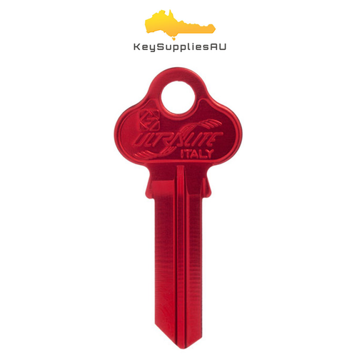 10x Silca Ultralite Colour Key Blanks for Lockwood LW4 - Red | eBay ...