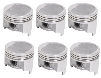 SEALED POWER Cast Pistons Set/6 for 1987-1995 Jeep 4.0L 242 .030 bore ...