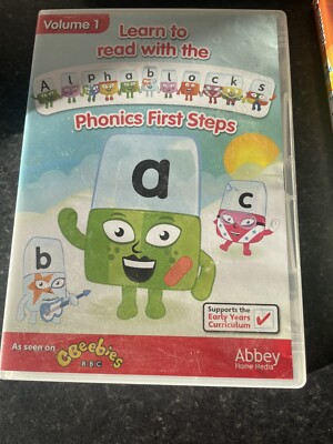 Alphablocks DVD Set Learn to Read Volumes 1 2 3 Cbeebies BBC | eBay UK