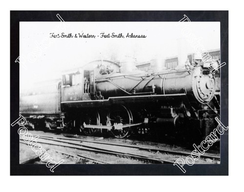 Historic Fort Smith & Western - Fort Smith, Arkansas Train Postcard | eBay