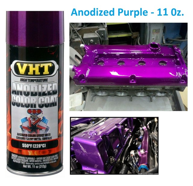 VHT Sp452 Anodized Purple Color Coat Can 11 Oz High Performance Coating ...