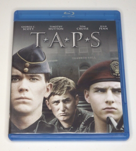 Taps (Blu-ray, 1981 Film) George C. Scott, Sean Penn, Tom Cruise ...