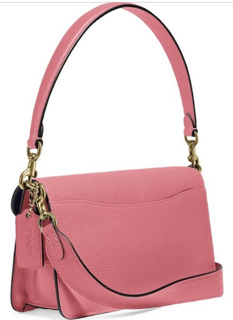 Coach Tabby Shoulder Bag 26 Leather Crossbody Satchel Clutch Taffy ...
