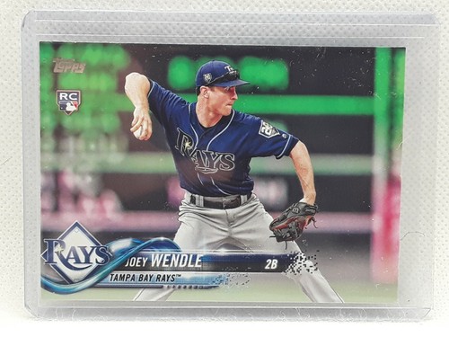 Joey Wendle 2018 Topps Update Baseball - #US120 RC - Tampa Bay Rays | eBay