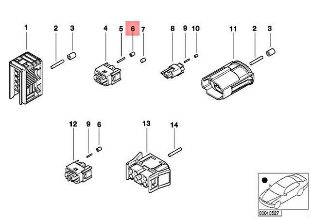 BMW Genuine OEM Sealing Grommet 61138366245 for sale online | eBay