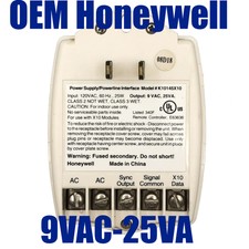 ADEMCO Lynx Plug in Power Supply 1332X10 9 VAC 15va X10 for sale online ...