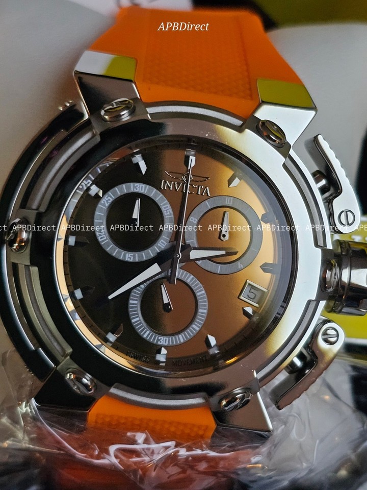 Invicta X-WING - Swiss ETA G10.212 Coalition Forces MIRRORED Dial mens ...