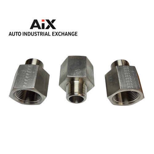 Lot of 3 Parker 1" x 3/4 FG-SS 3600 PSI Stainless Steel Pipe Reducer ...