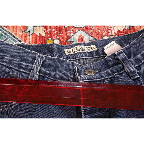 Vintage County Seat Mom Jeans Relaxed High Rise Dark Wash-Women's 7/8 ...