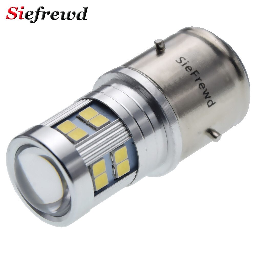 1Pcs BA21D LED Light Bulb 6 Volt 6V DC Motorcycle Scooter Moped ATV ...