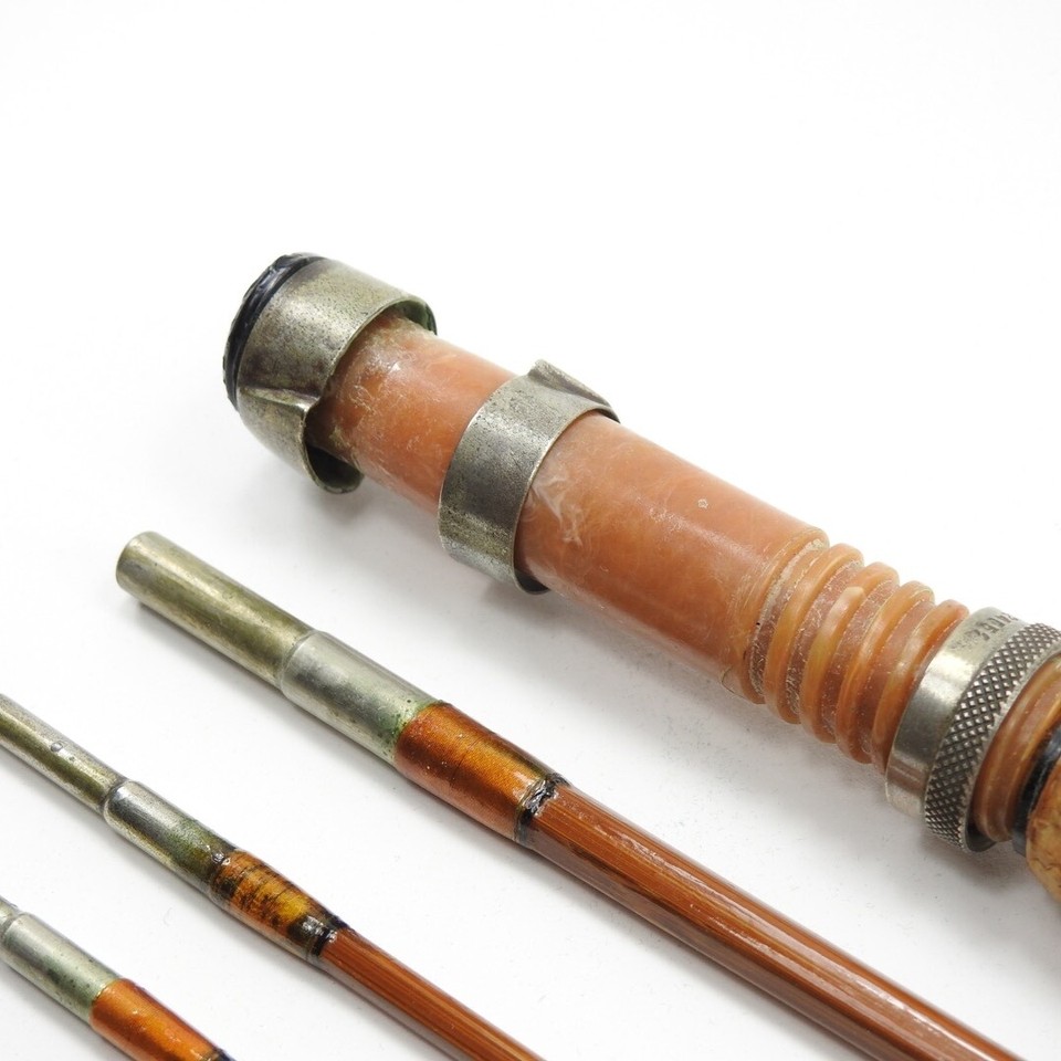 Heddon-Built Shakespeare #1234 Bamboo Fly Rod. 7’ 6”. W/ Tube & Sock ...