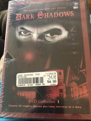 Dark Shadows - Collection 1 (DVD, 2002, 4-Disc Set, Four Disc Boxed Set ...