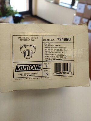 Mirtone 73495U Photo-electric Smoke Detector w/ 135F Heat Detector | eBay