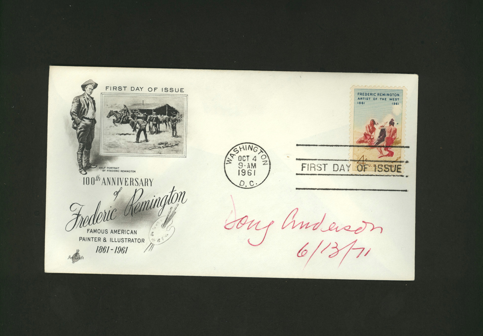 Frederic Remington Signature