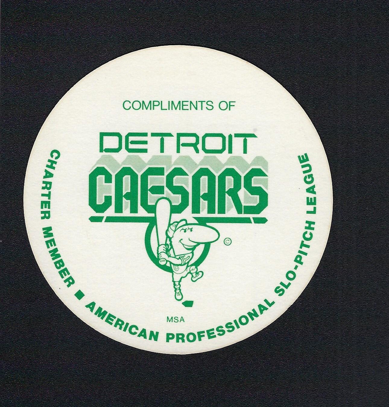 1977 MSA Discs - Detroit Caesars Slo-Pitch Bobby Murcer for sale online ...