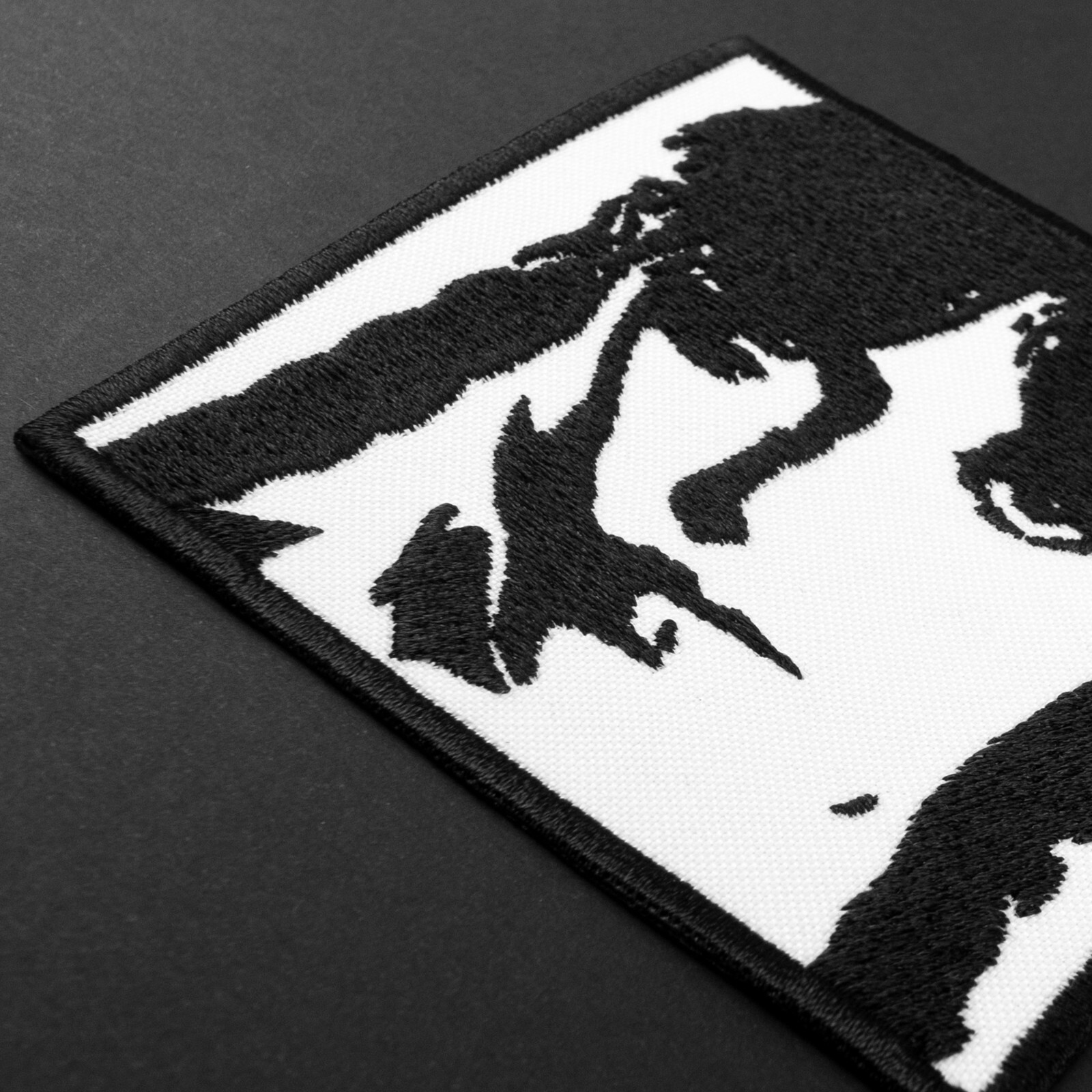 Wednesday Adams Portrait Embroidered Patch, Jenna Ortega Face, Iron On ...