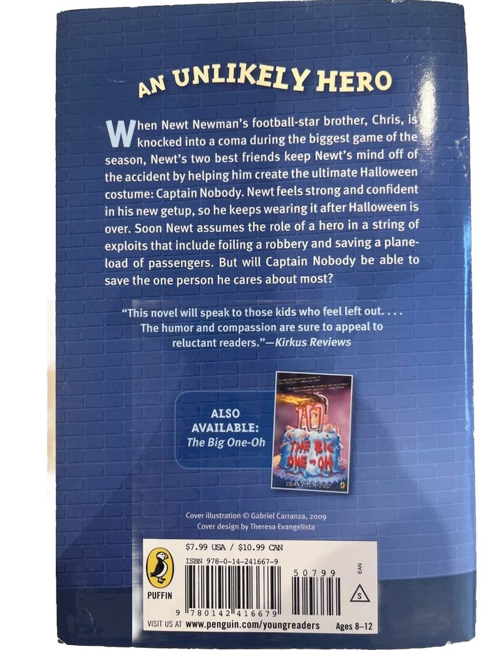 Captain Nobody by Dean Pitchford (2010, UK-B Format Paperback ...