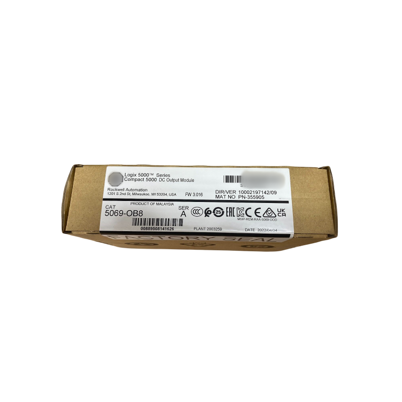 New Original Allen-Bradley 5069-OB8 5069 Compact I/O 8-Ch 24V DC Output ...